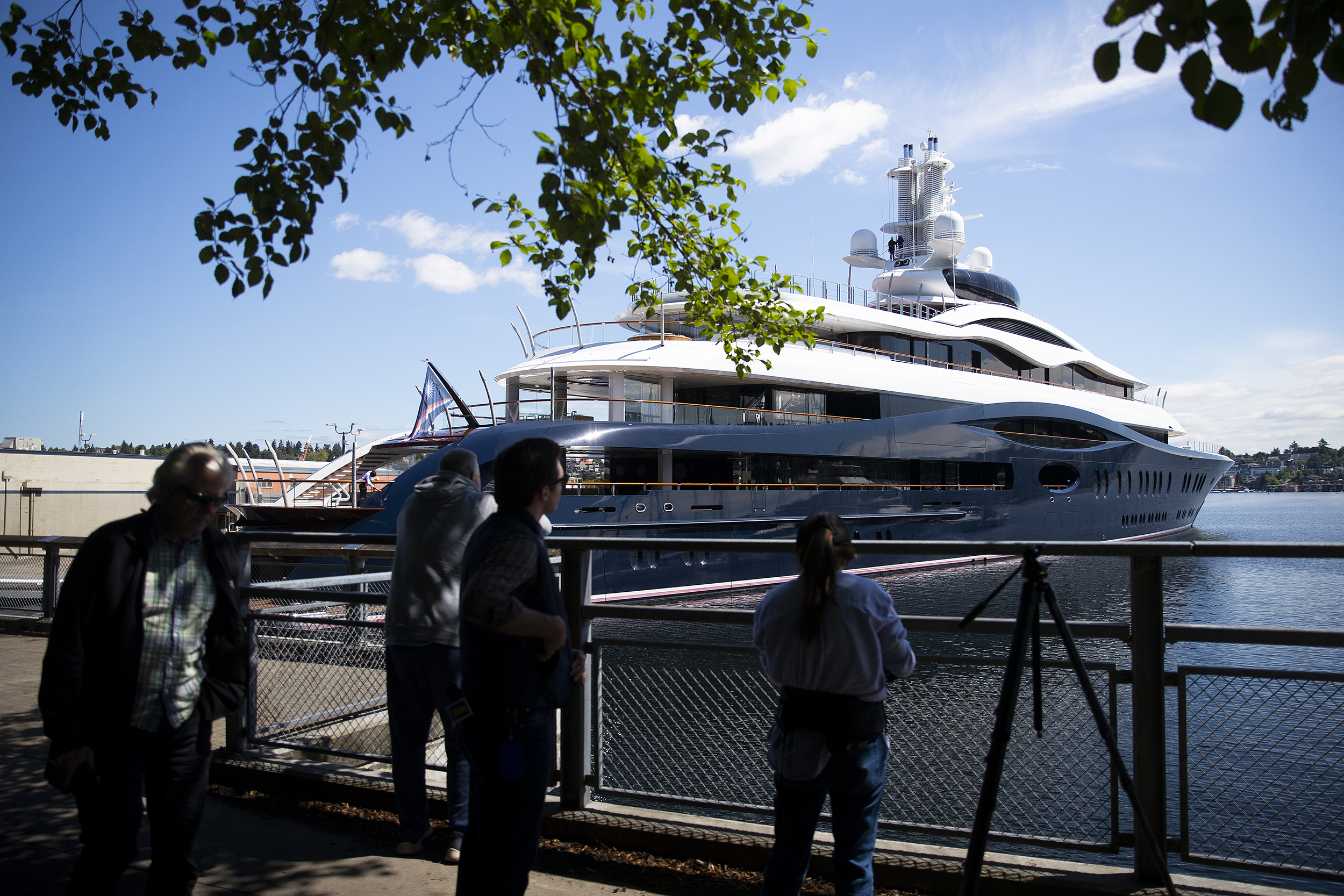 KUOW - Mark Zuckerberg’s mega yacht docks in Seattle in the wake of ...