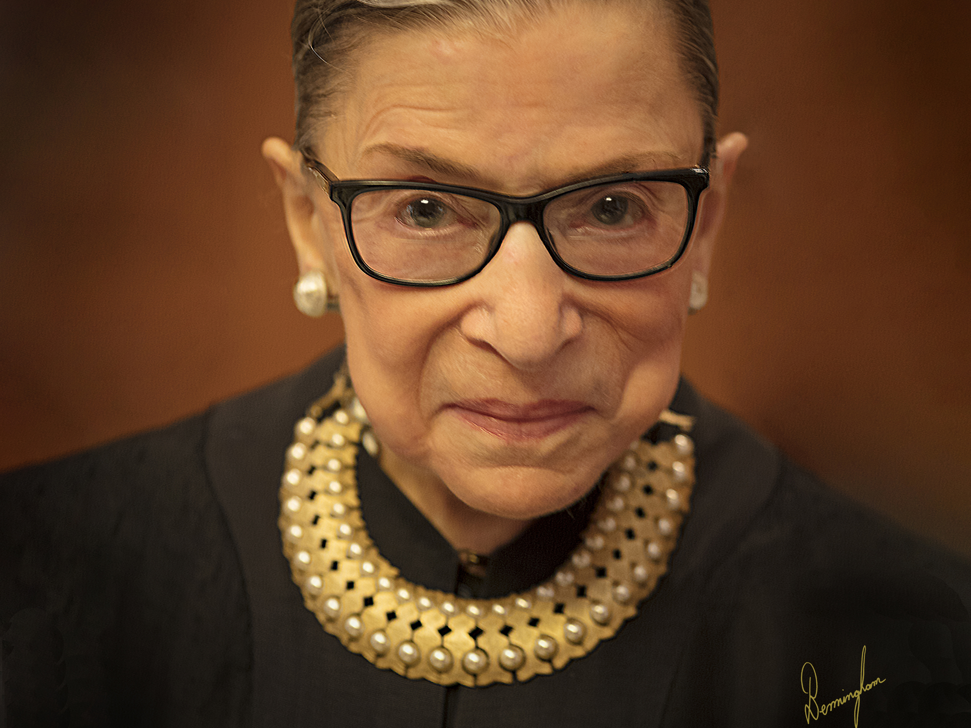 KUOW - Here's the story of the portrait behind Ruth Bader Ginsburg's ...