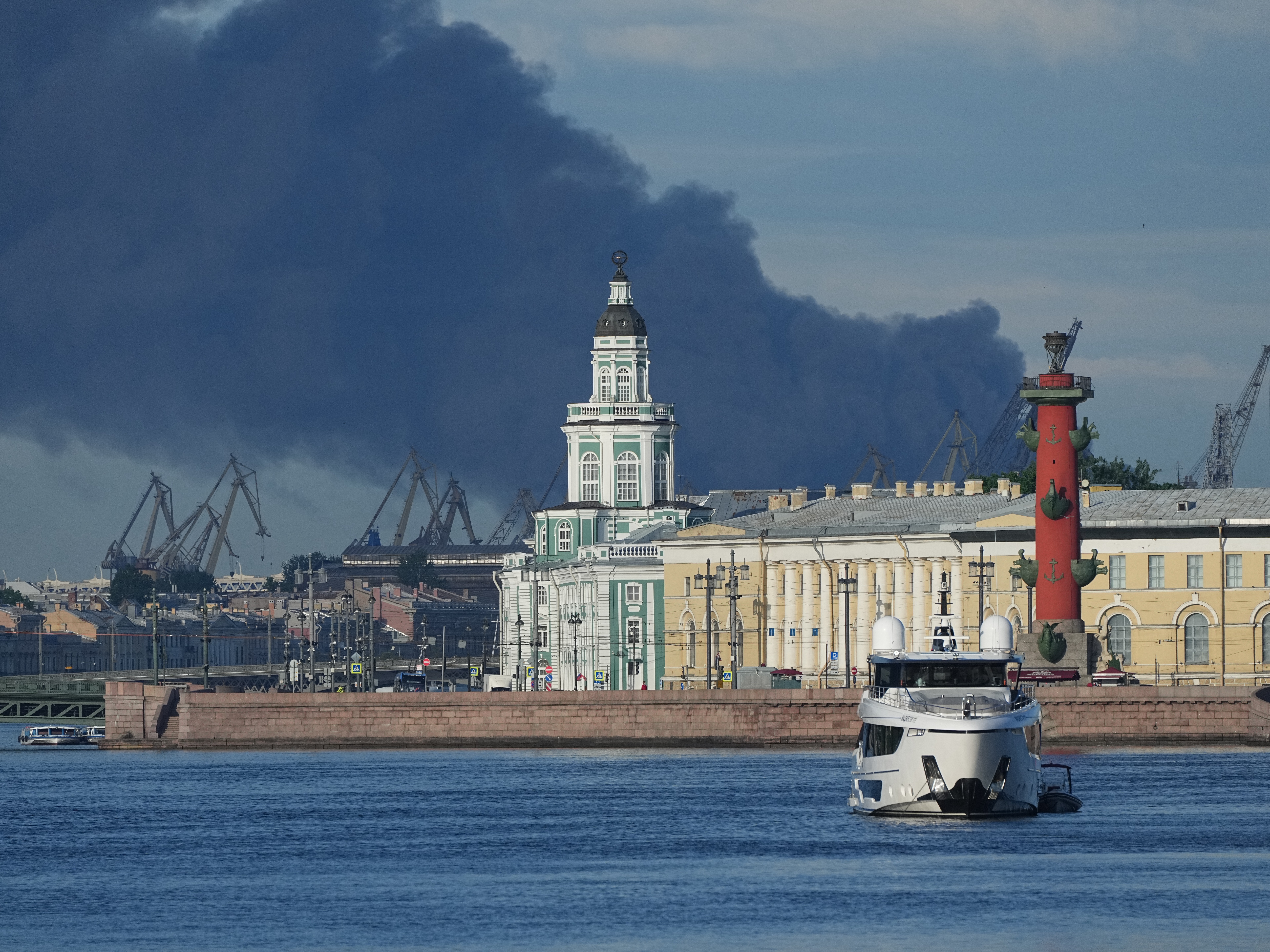 KUOW - Ukrainian drones strike a St. Petersburg oil terminal ahead of ...