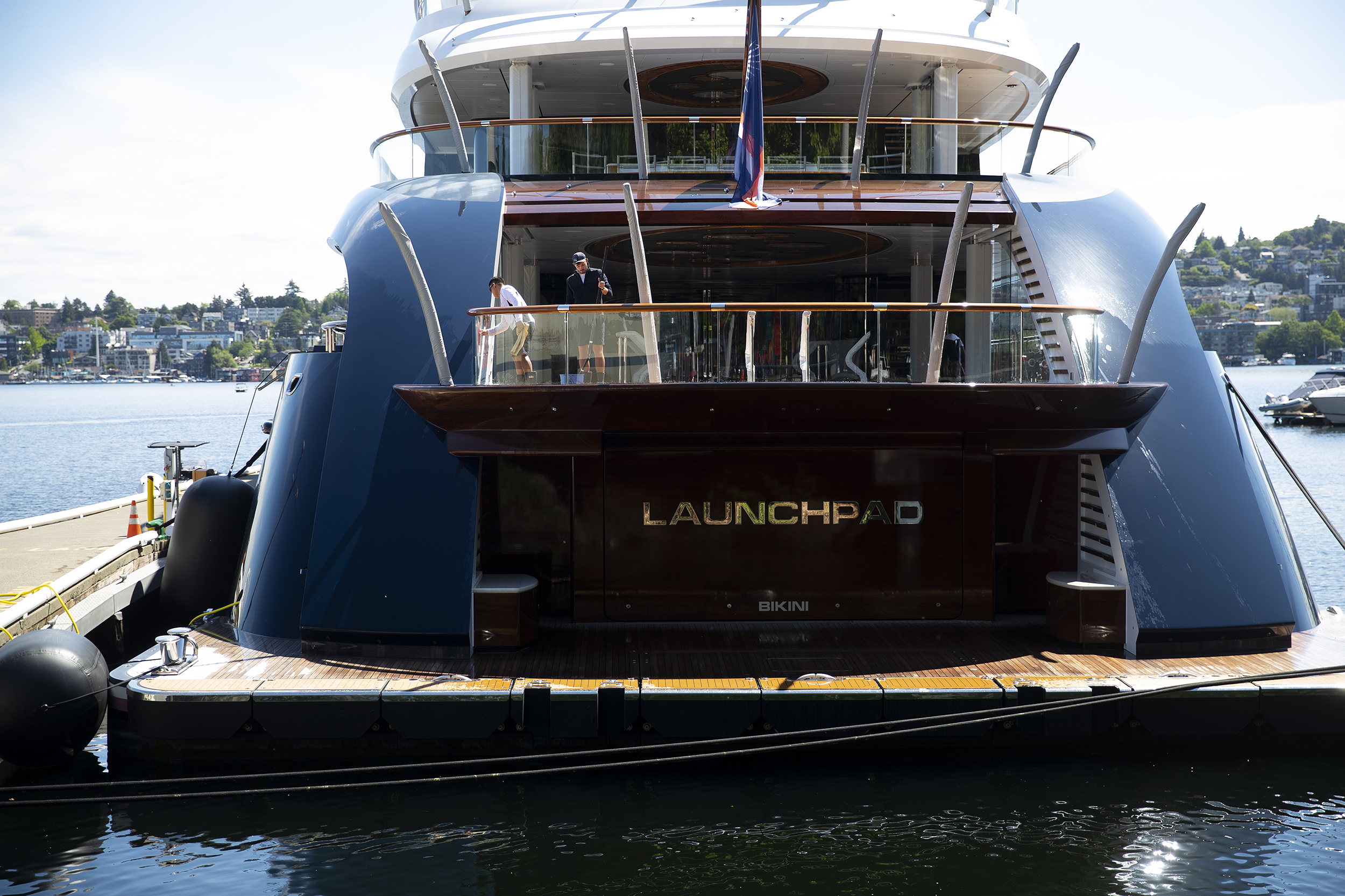 KUOW - Mark Zuckerberg’s mega yacht docks in Seattle in the wake of ...