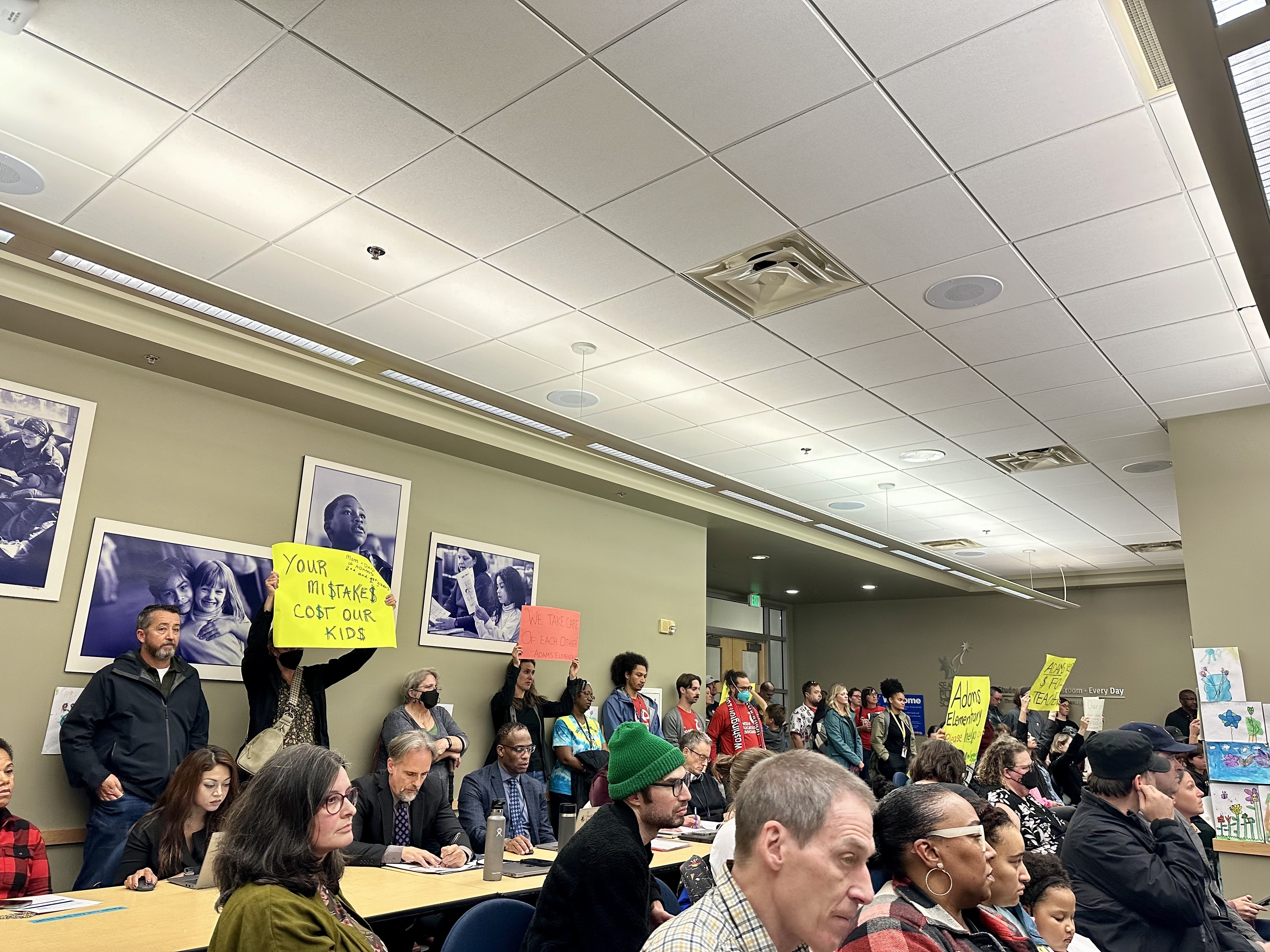 KUOW - ‘Please don’t break our hearts,’ Seattle parents, teachers ...