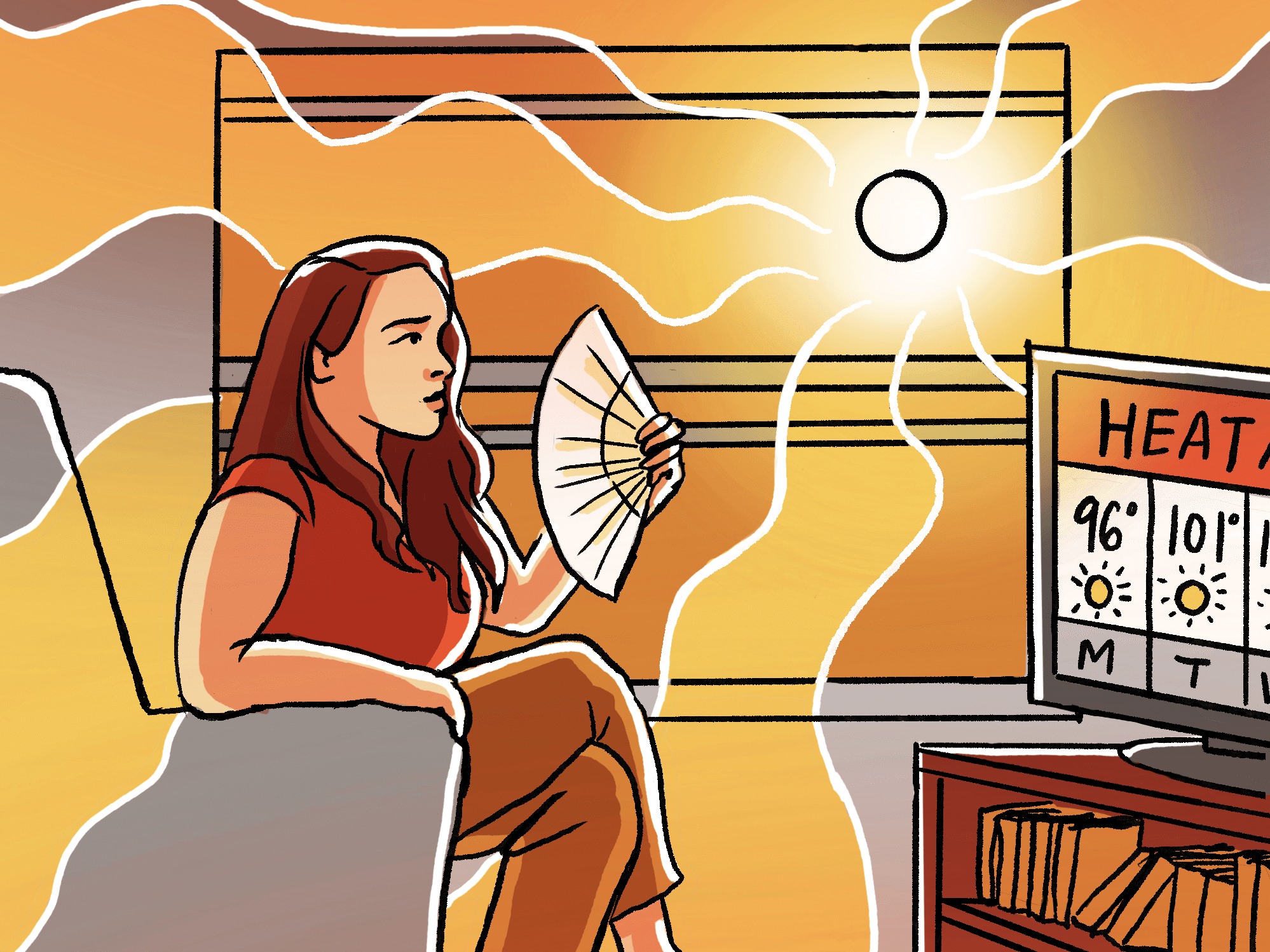 KUOW - COMIC: How excessive heat kills and how to stay safe