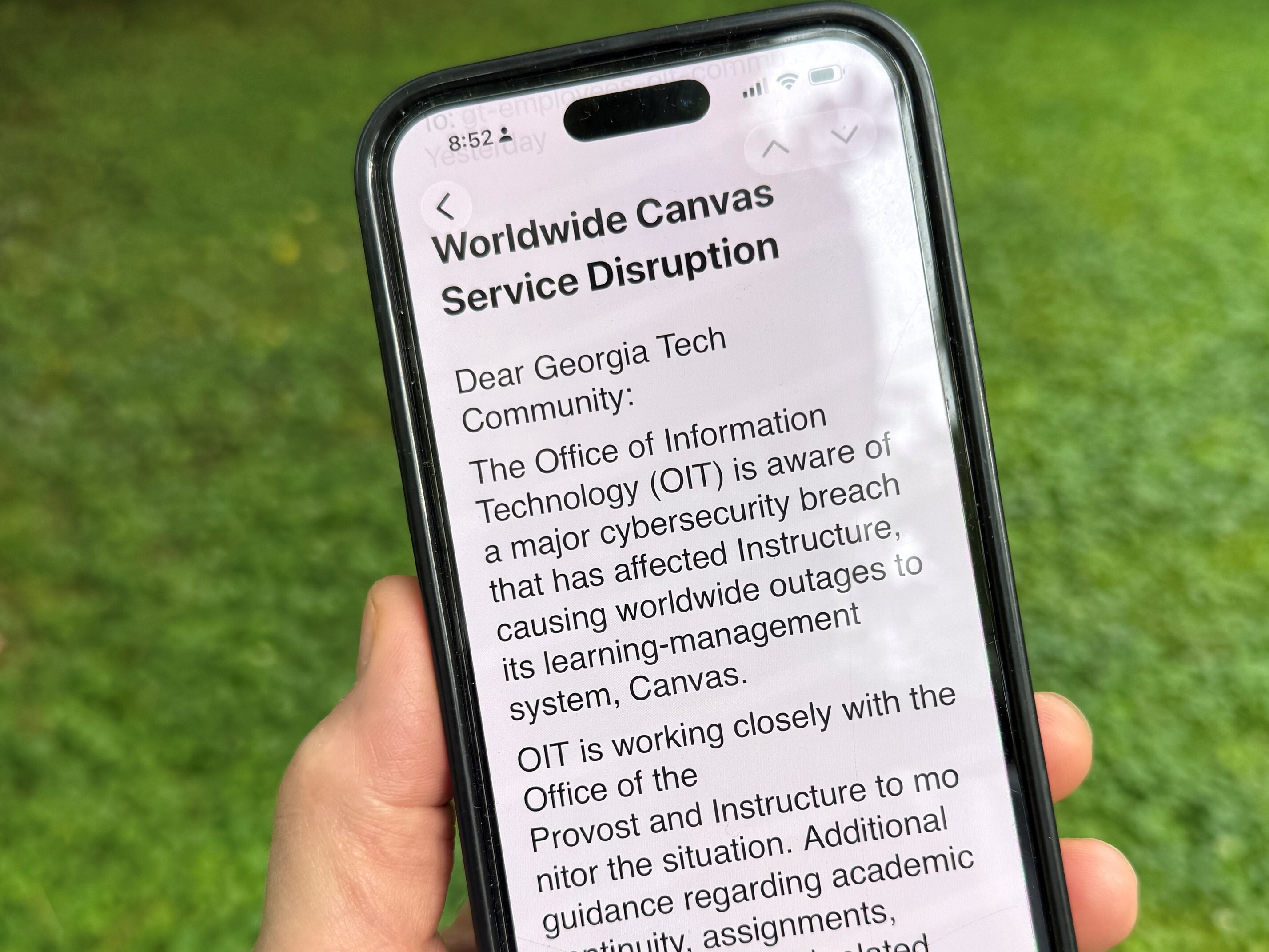 KUOW - Canvas is back online, but questions — and final exam ...