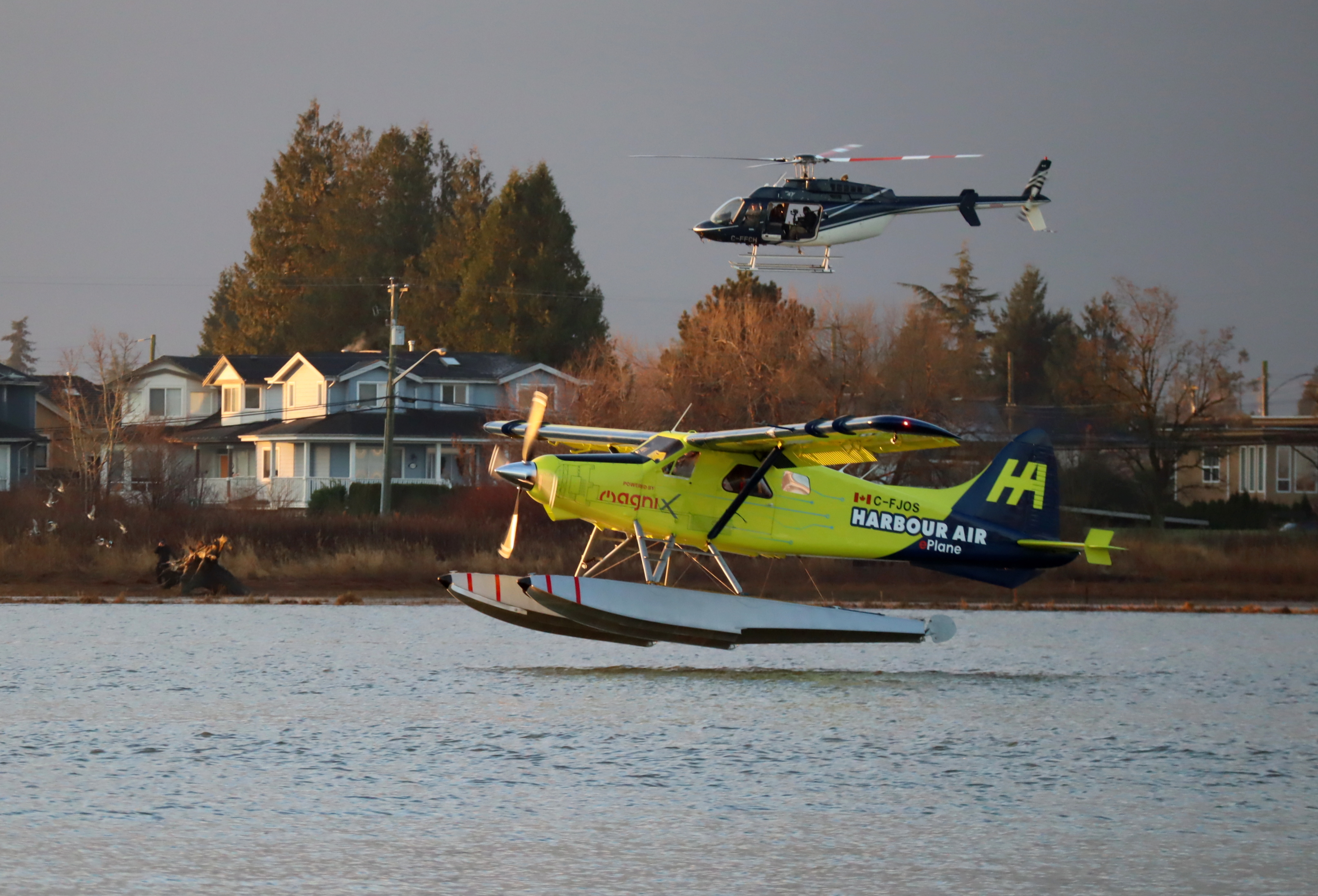 KUOW - It flew! All-electric seaplane completes milestone first flight ...