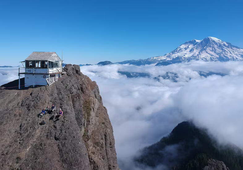 KUOW - Washington’s historic High Rock Lookout ransacked by vandals
